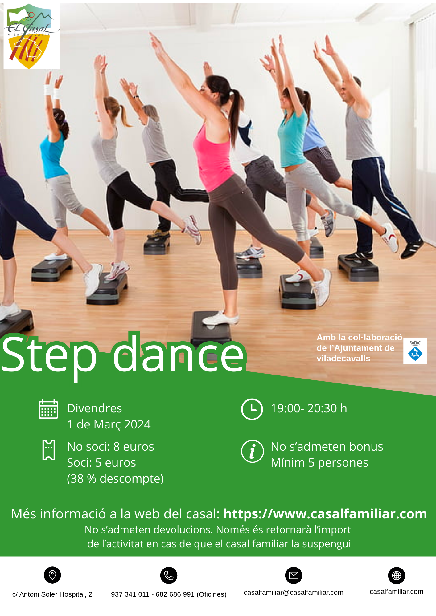 240301 STEP DANCE - Associació Casal Familiar De Viladecavalls